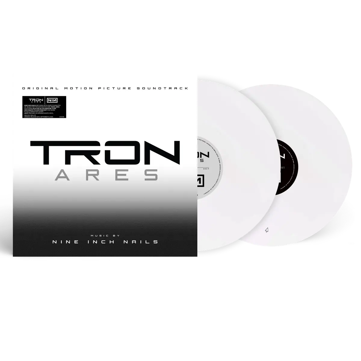 Tron: Ares (Original Motion Picture Soundtrack): White Vinyl 2LP ...