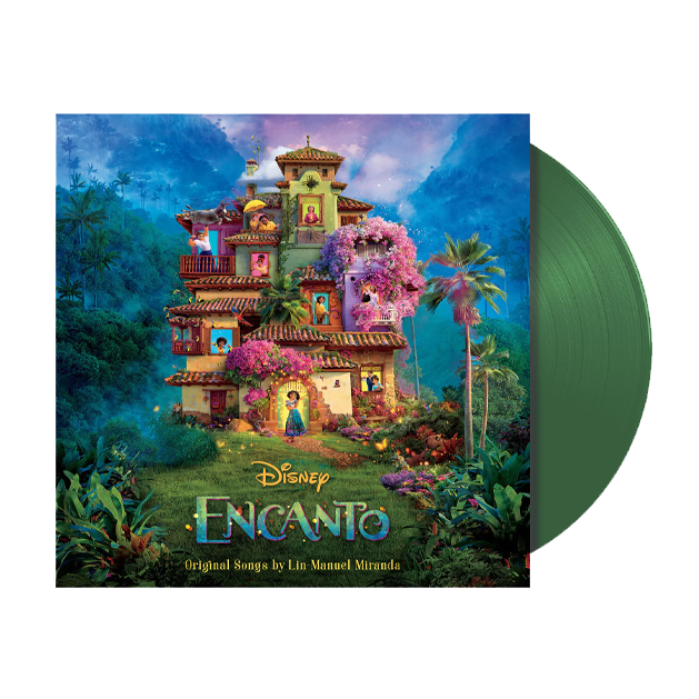 Encanto: Limited Translucent Emerald Green Vinyl LP - Disney Music ...